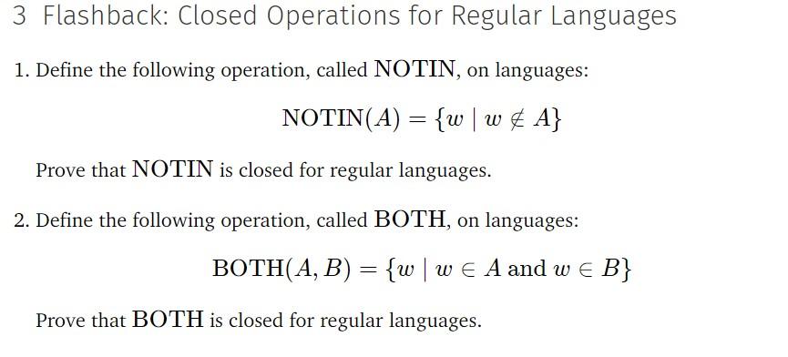 Solved 4 Closed Operations on Turing-Recognizable Languages | Chegg.com