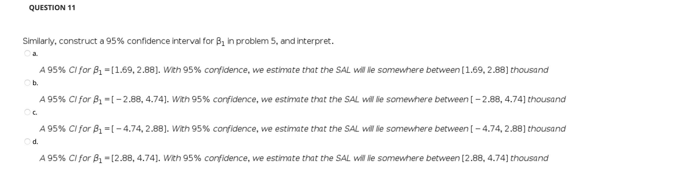 Solved 1 (Simple Linear Regression) Thirty (n = 30) College | Chegg.com