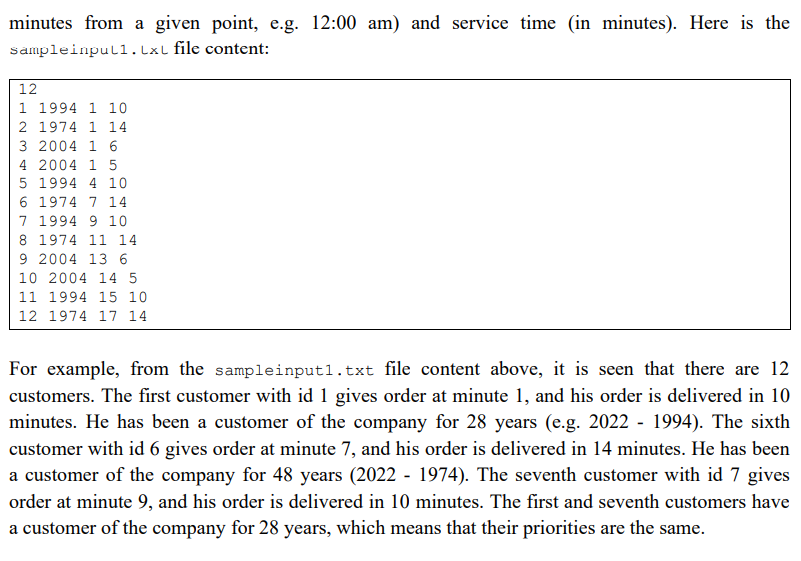 Solved In this task, you are supposed to implement a Java | Chegg.com