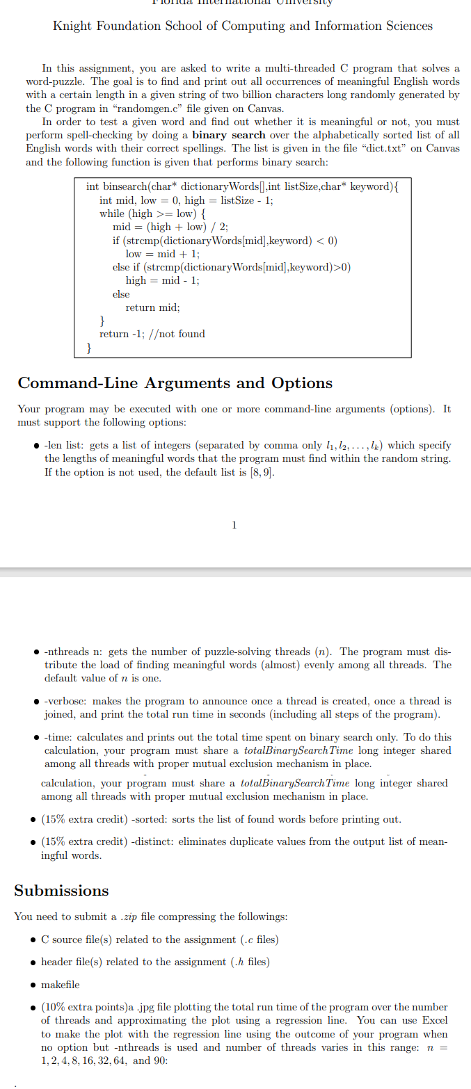 Solved assignment6: i need to do this task using makefile | Chegg.com