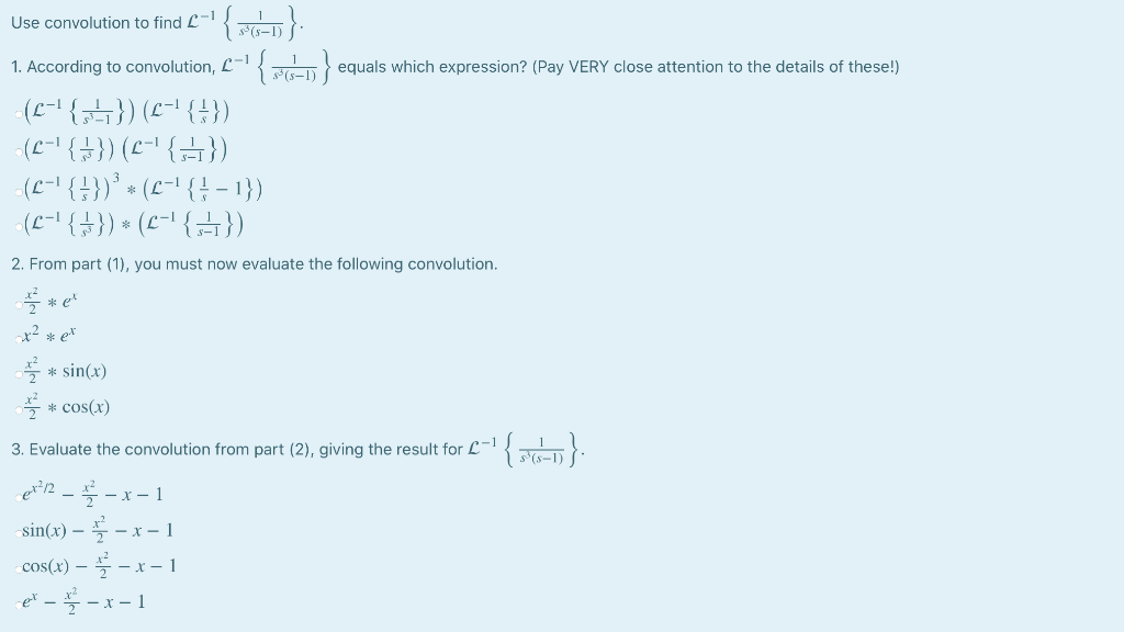 Solved Use convolution to find - 1. According to | Chegg.com