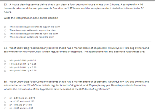 Solved houses is taken and the sample mean is found to be | Chegg.com