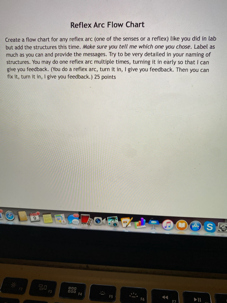 Solved Reflex Arc Flow Chart Create a flow chart for any | Chegg.com