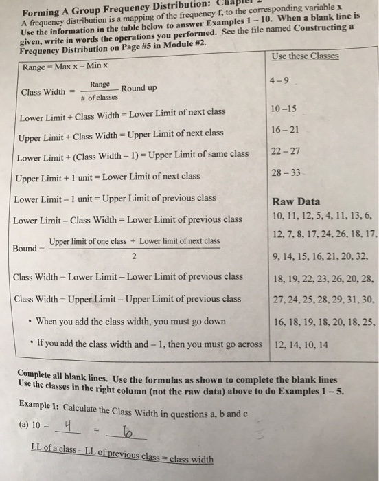 Solved Forming A Group Frequency Distribution: A frequency | Chegg.com
