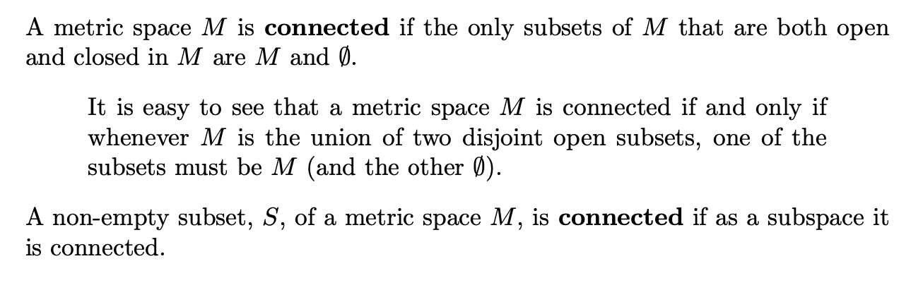Solved Let M denote a non-empty set. A function d: M X M + R | Chegg.com