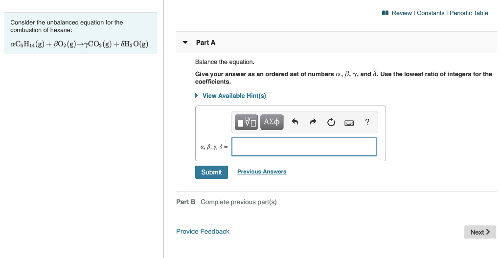 Solved Review | Constants 1 Periodic Table Consider the | Chegg.com