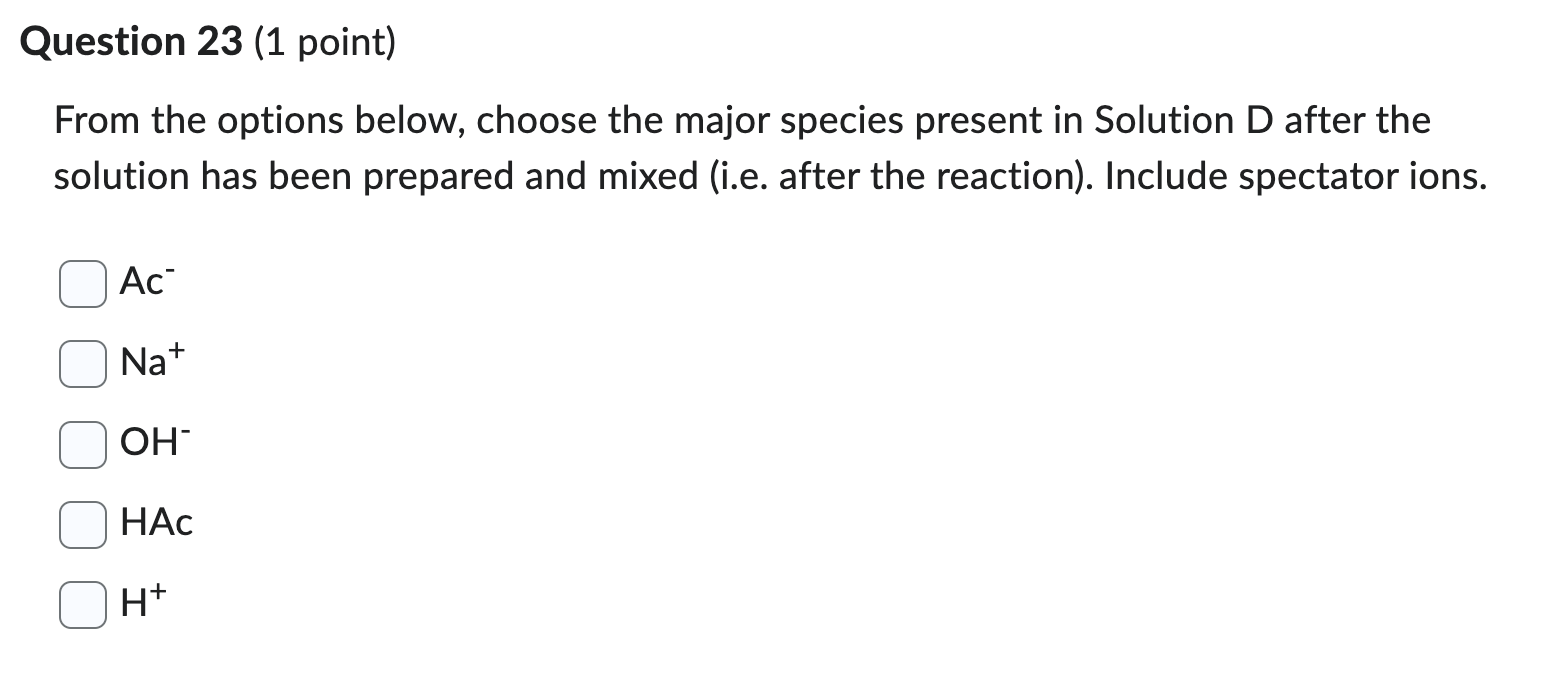 Solved Which of the following statements regarding Solutions | Chegg.com