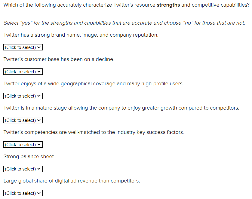 Solved Which of the following accurately characterize | Chegg.com