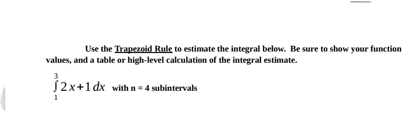 Solved Use the Trapezoid Rule to estimate the integral | Chegg.com