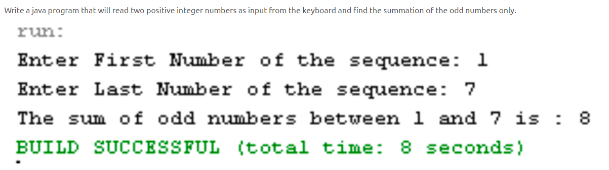Solved Write a java program that will read two positive | Chegg.com