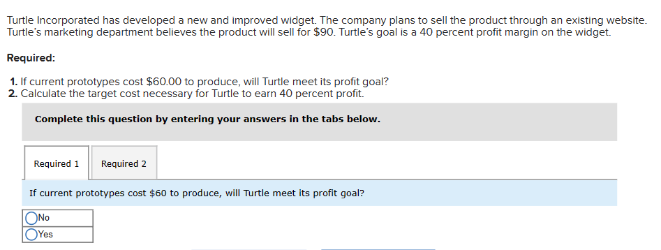 Solved Turtle Incorporated has developed a new and improved | Chegg.com