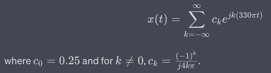 Solved Sketch an approximation of the continuous-time signal | Chegg.com