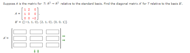 Solved Suppose A is the matrix for T:R3→R3 relative to the | Chegg.com