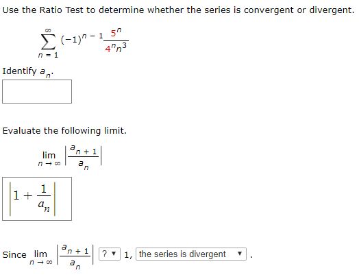 Solved Use the Ratio Test to determine whether the series is | Chegg.com