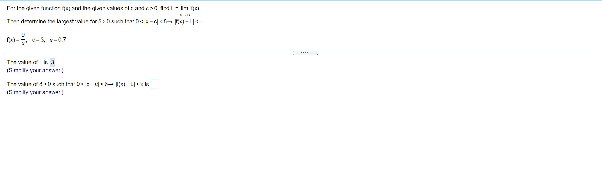 Solved For the given function f(x) and the given values of | Chegg.com