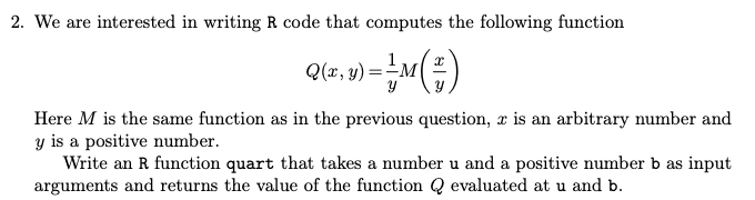 Solved Please help with the r input code that computes the | Chegg.com