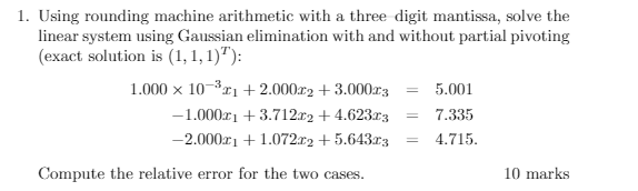 Solved This is Applied Computational Methods Math Please | Chegg.com
