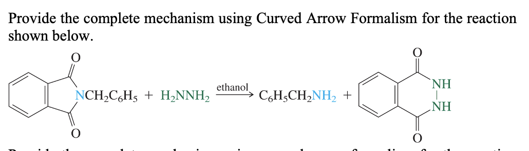 Solved Provide the complete mechanism using Curved Arrow | Chegg.com