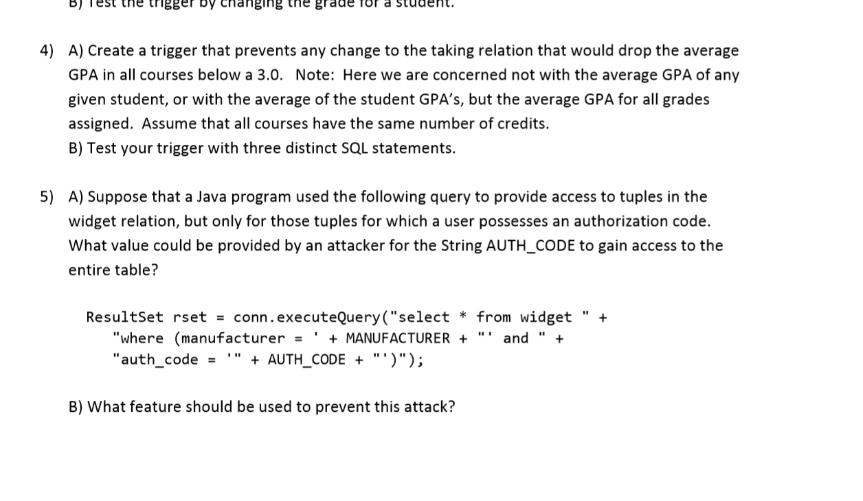 This is SQL (oracle) assignment Supposed I have | Chegg.com