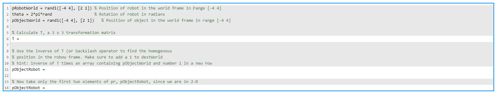 Transforming from one coordinate system to another | Chegg.com