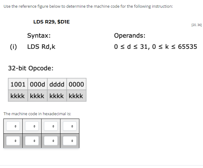 Solved Use the reference figure below to determine the | Chegg.com