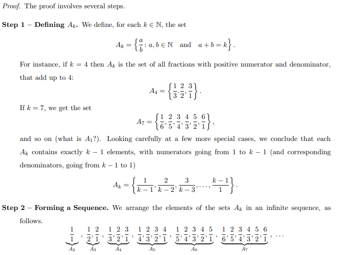Solved Theorem 5.4.1. The set of natural numbers, N, and the | Chegg.com