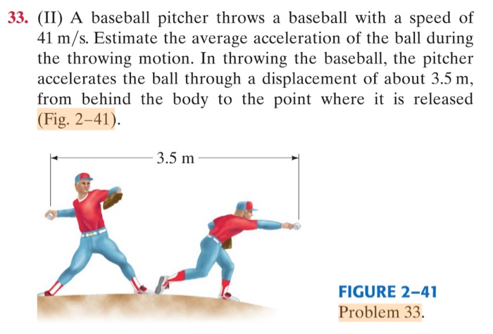Solved A baseball pitcher throws a baseball with a speed of | Chegg.com