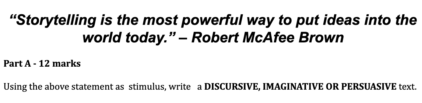 Solved How do I use the stimulus and write it as a | Chegg.com