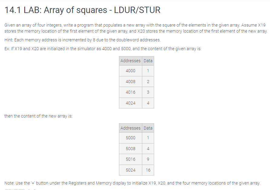 Solved Given an array of four integers, write a program that | Chegg.com