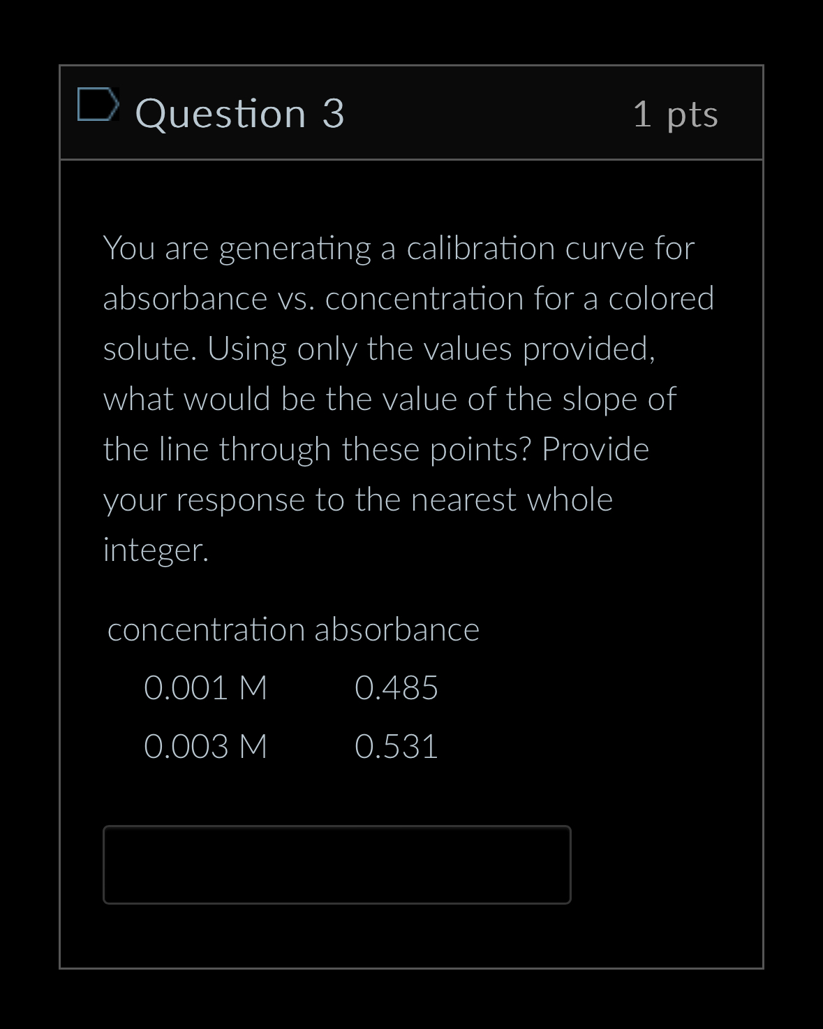 Solved Question 3You are generating a calibration curve | Chegg.com