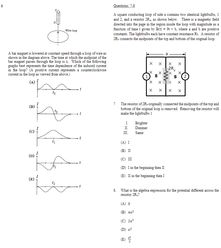 Solved A square conducting loop of side a contains two | Chegg.com