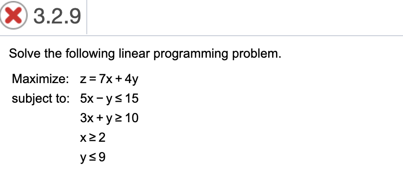 Solved The maximum value is ______. The maximum occurs at | Chegg.com