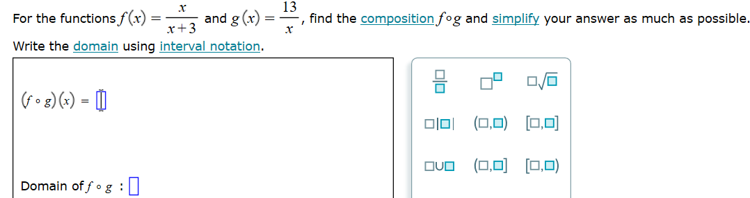 Solved IAlways get the domain wrong, i think there are three | Chegg.com