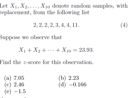 Solved Let X1, X2, ..., X10 denote random samples, with | Chegg.com