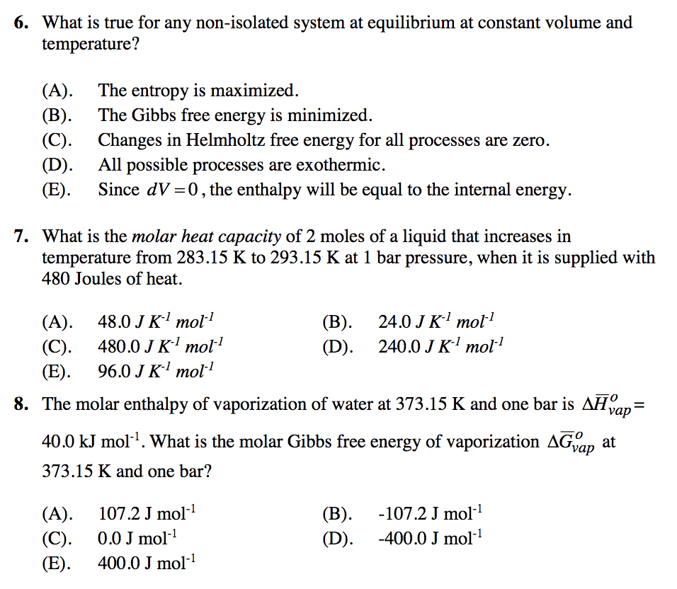 Solved 6. What is true for any non-isolated system at | Chegg.com