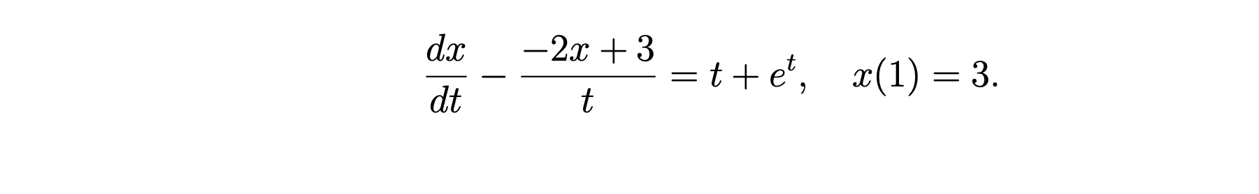 Solved Verify that the following first-order ODE is ﻿a | Chegg.com