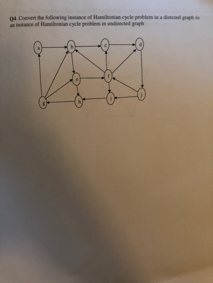 Solved 04. Convert the following instance of Hamiltonian | Chegg.com