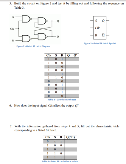 Solved 3. Build the circuit on Figure 2 and test it by | Chegg.com