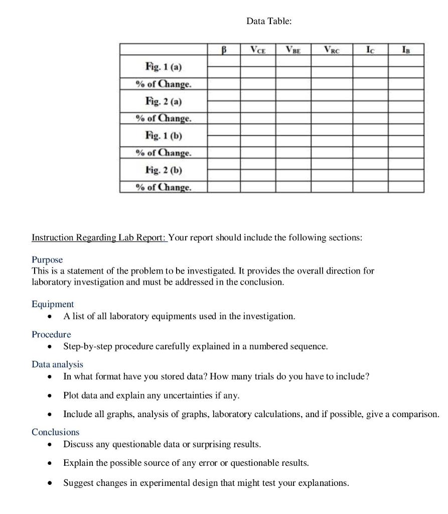 Solved Question: Using the techniques with BJT Biasing | Chegg.com