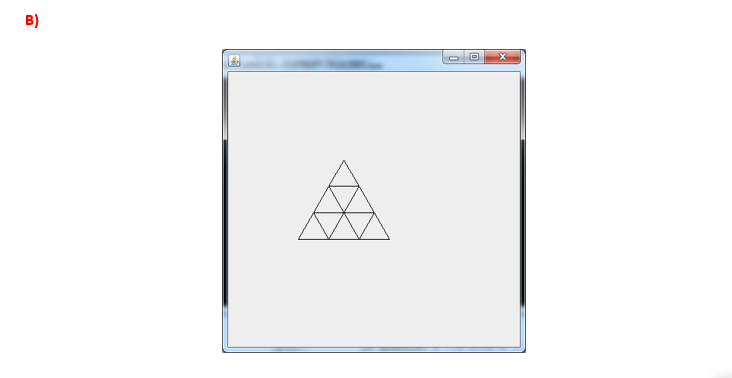 Solved 25) Use loop or recursion and the methods moveTo(), | Chegg.com