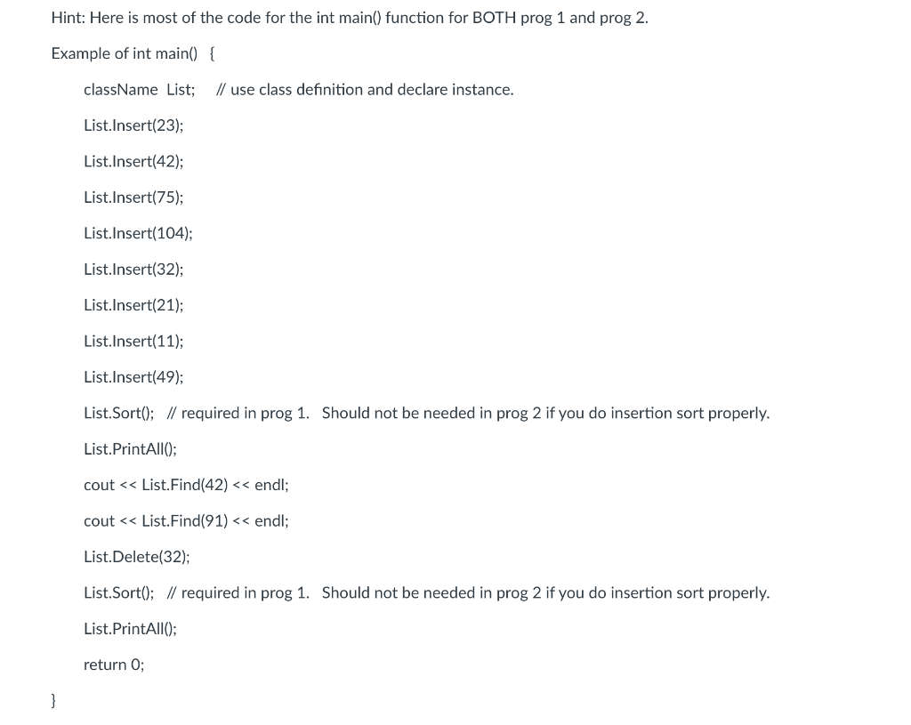 Solved 1 Write A Oop Program That Can Store An Array Of 10