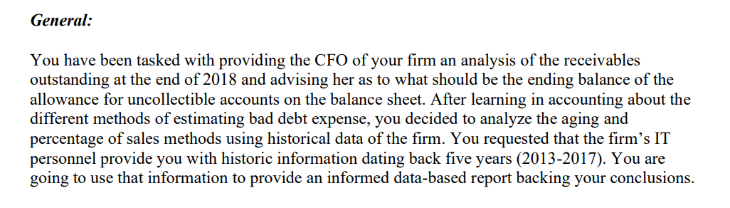 Solved Individual Data Analytics Project: Estimating | Chegg.com