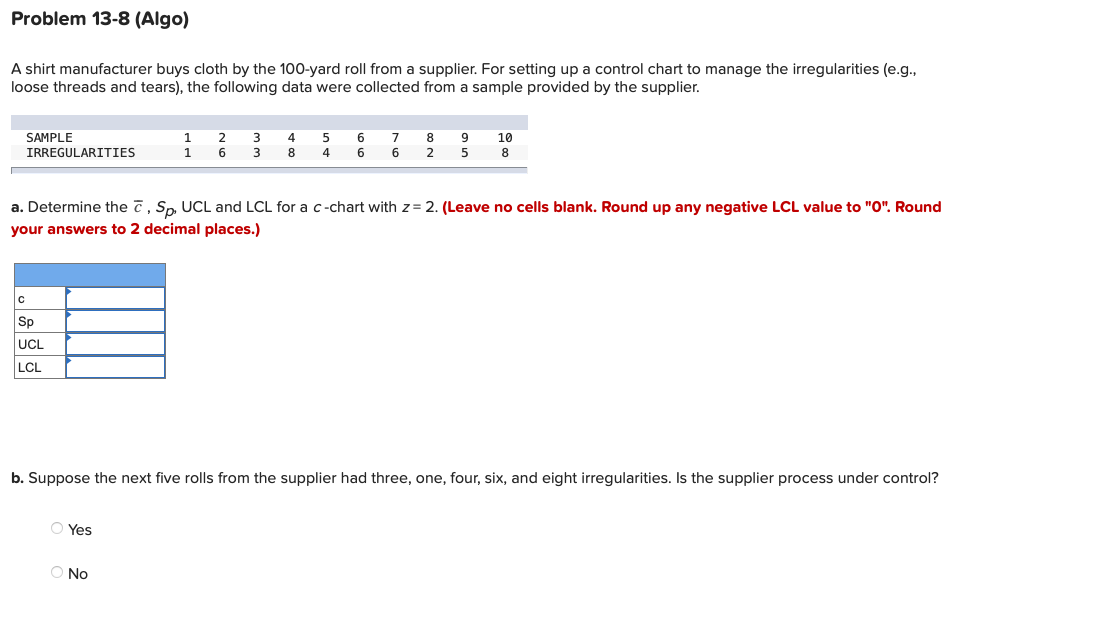 Solved A shirt manufacturer buys cloth by the 100 -yard roll | Chegg.com