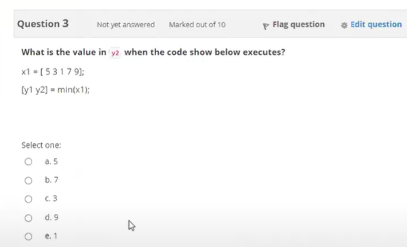 Solved Question 1 Not yet answered Marked out of 5 p Flag | Chegg.com