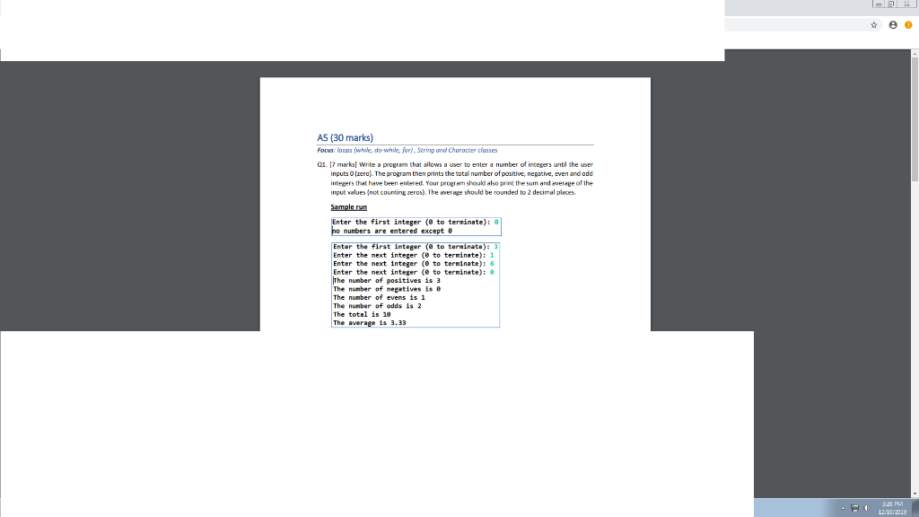 Solved Write A Program That Allows A User To Enter A Number Chegg