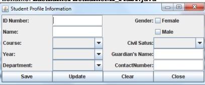 Solved 0 x Student Profile Information ID Number: Gender: | Chegg.com
