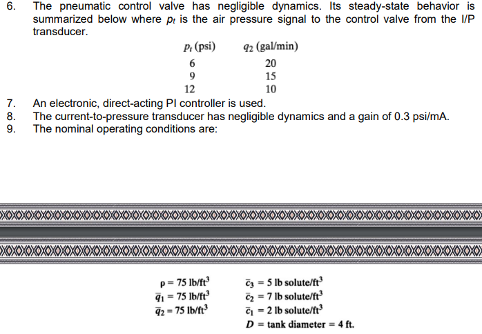 Solved (c) It is desired to control the exit concentration | Chegg.com