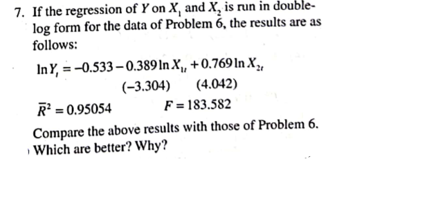 Solved If the regression of Y ﻿on x1 ﻿and x2 ﻿is run in | Chegg.com