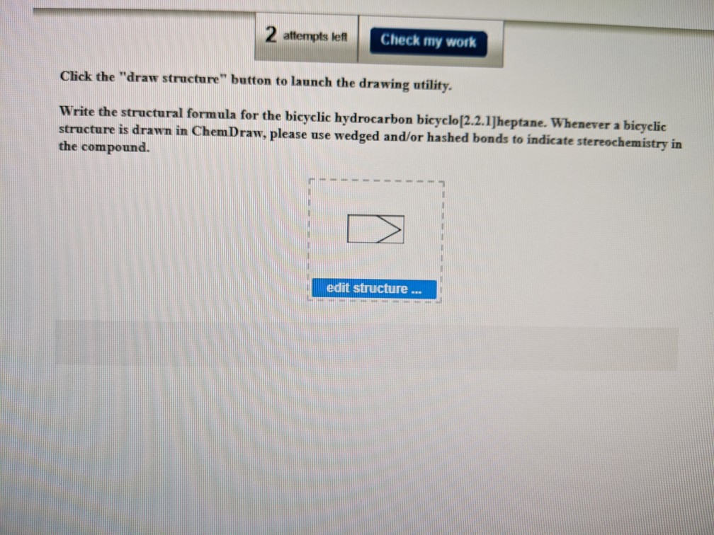 Solved 2 attempts left Check my work Click the "draw | Chegg.com