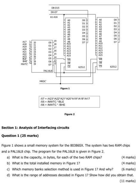 Solved Figure 2 Section 1: Analysis of Interfacing circuits | Chegg.com